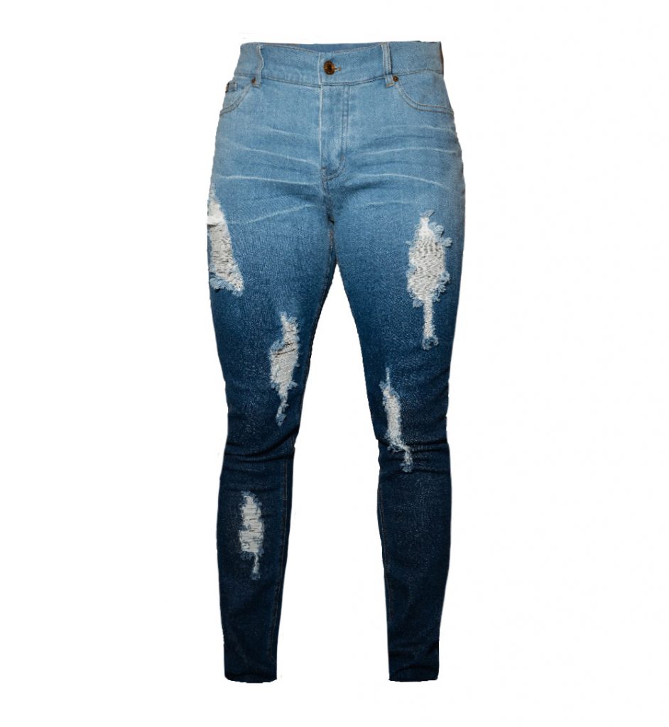 Skinny Ripped Ombre Jeans | Perverse Demand
